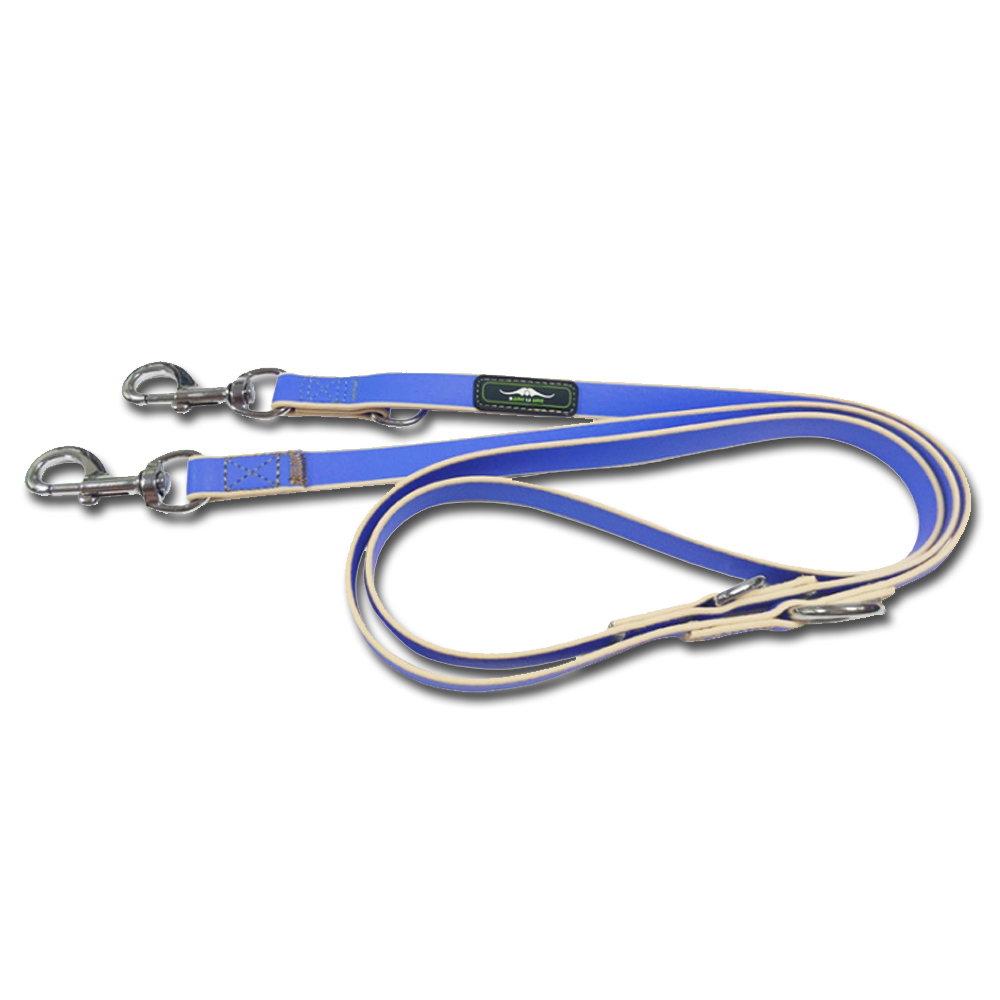 Tangle Free 2 Dog Leash Retractable Attachment Coupler Dual Dog Walking ...